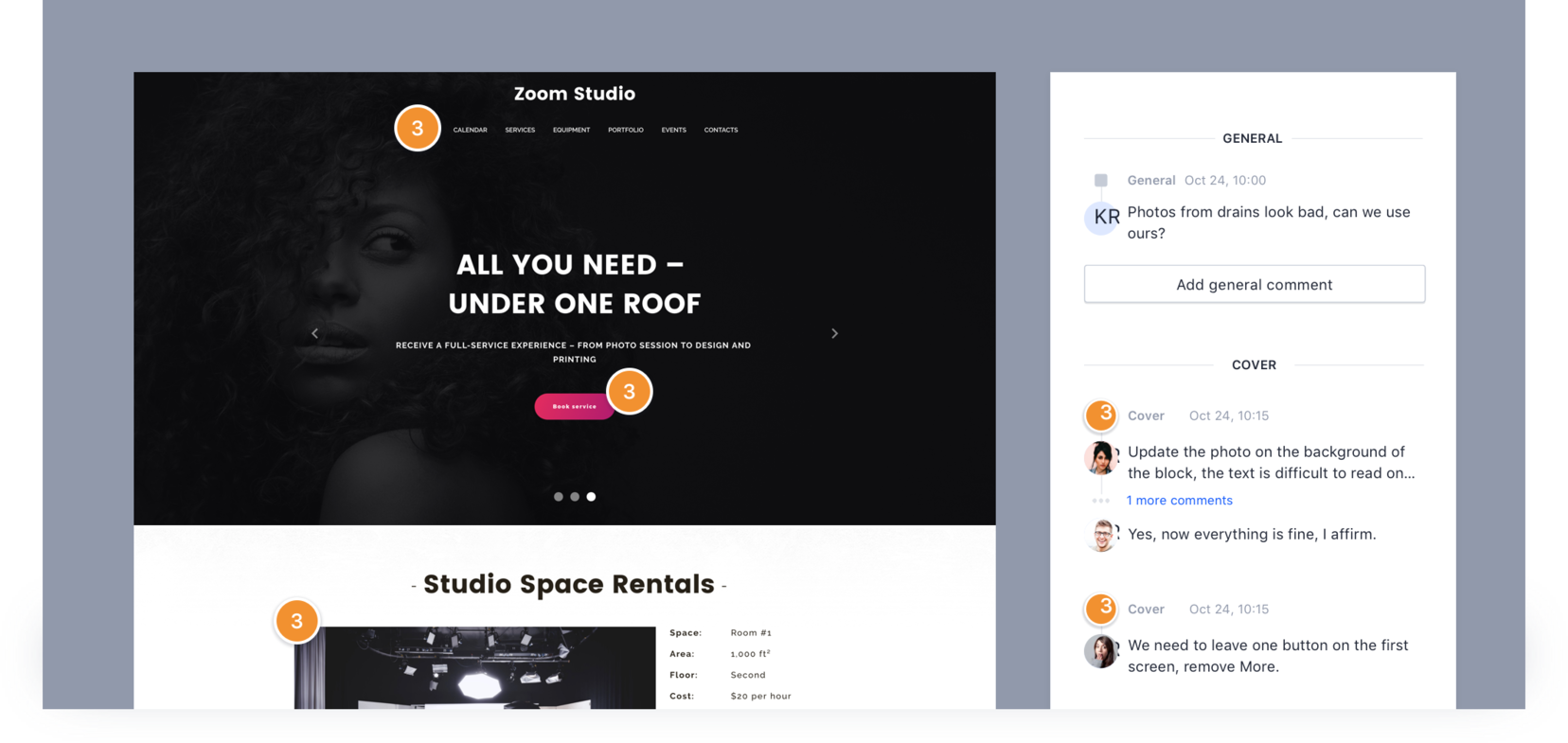 Create free sports website | Weblium Free Website Builder