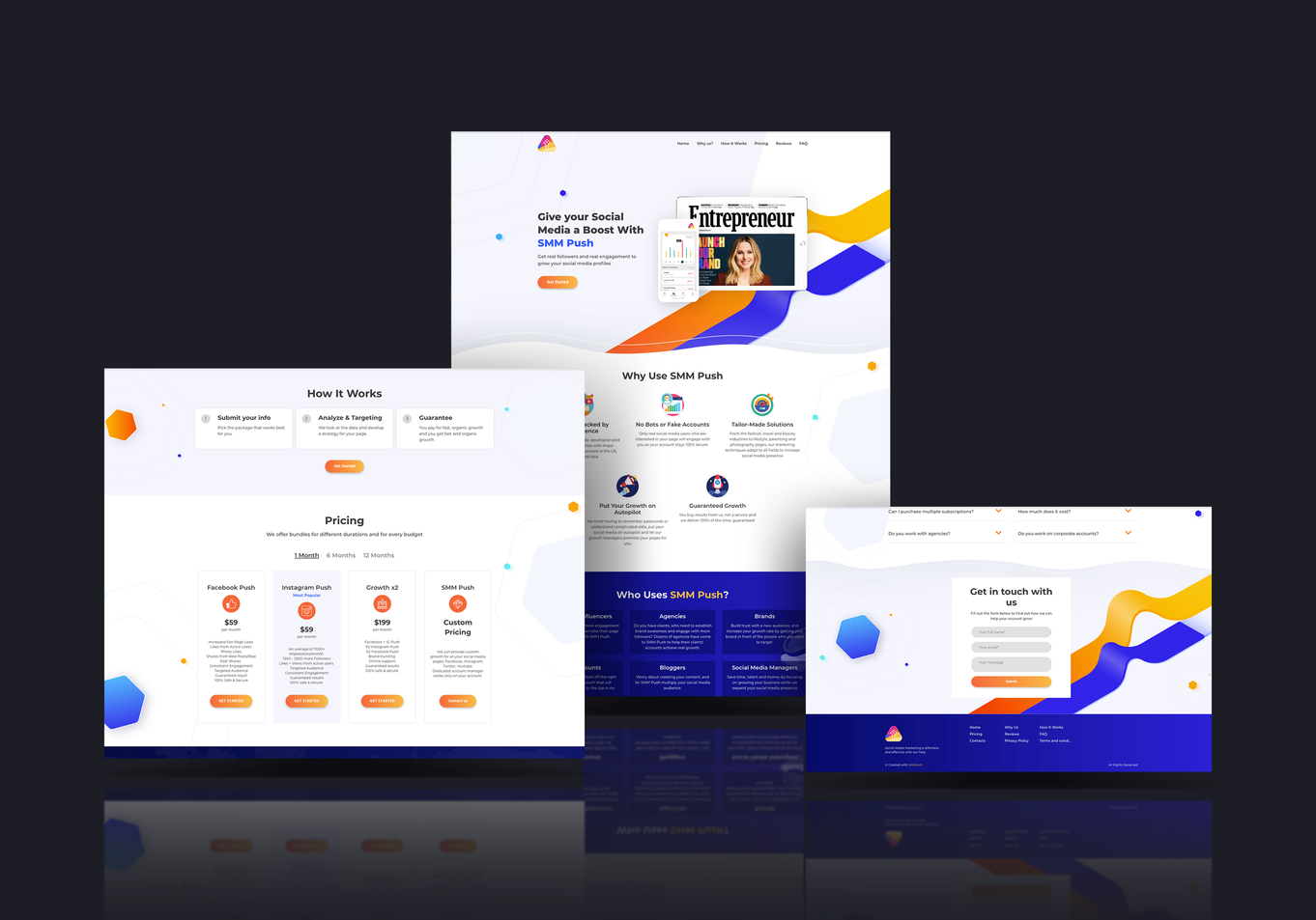 Order a Website from Weblium Design Studio