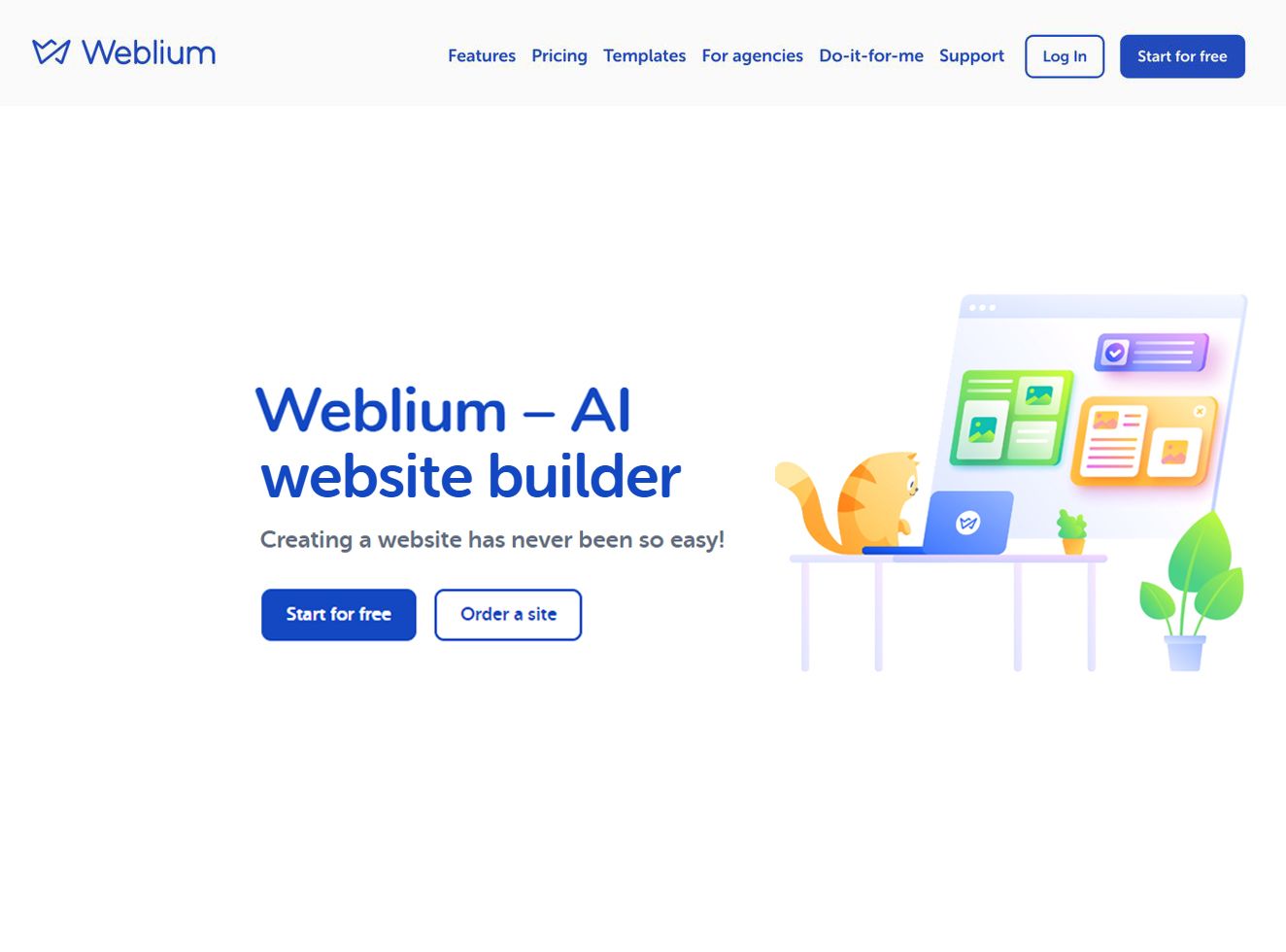 Создание сайтов: заказать разработку сайта под ключ | Веб-студия Weblium