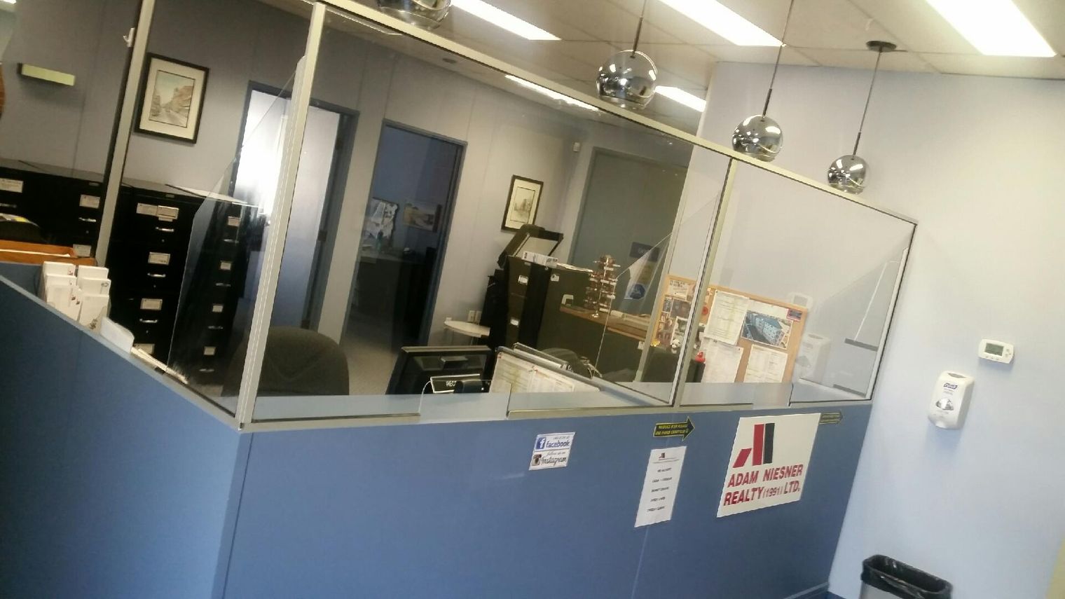 Glass Partitions Regina | Counter Barriers Regina | Office Glass Partitions