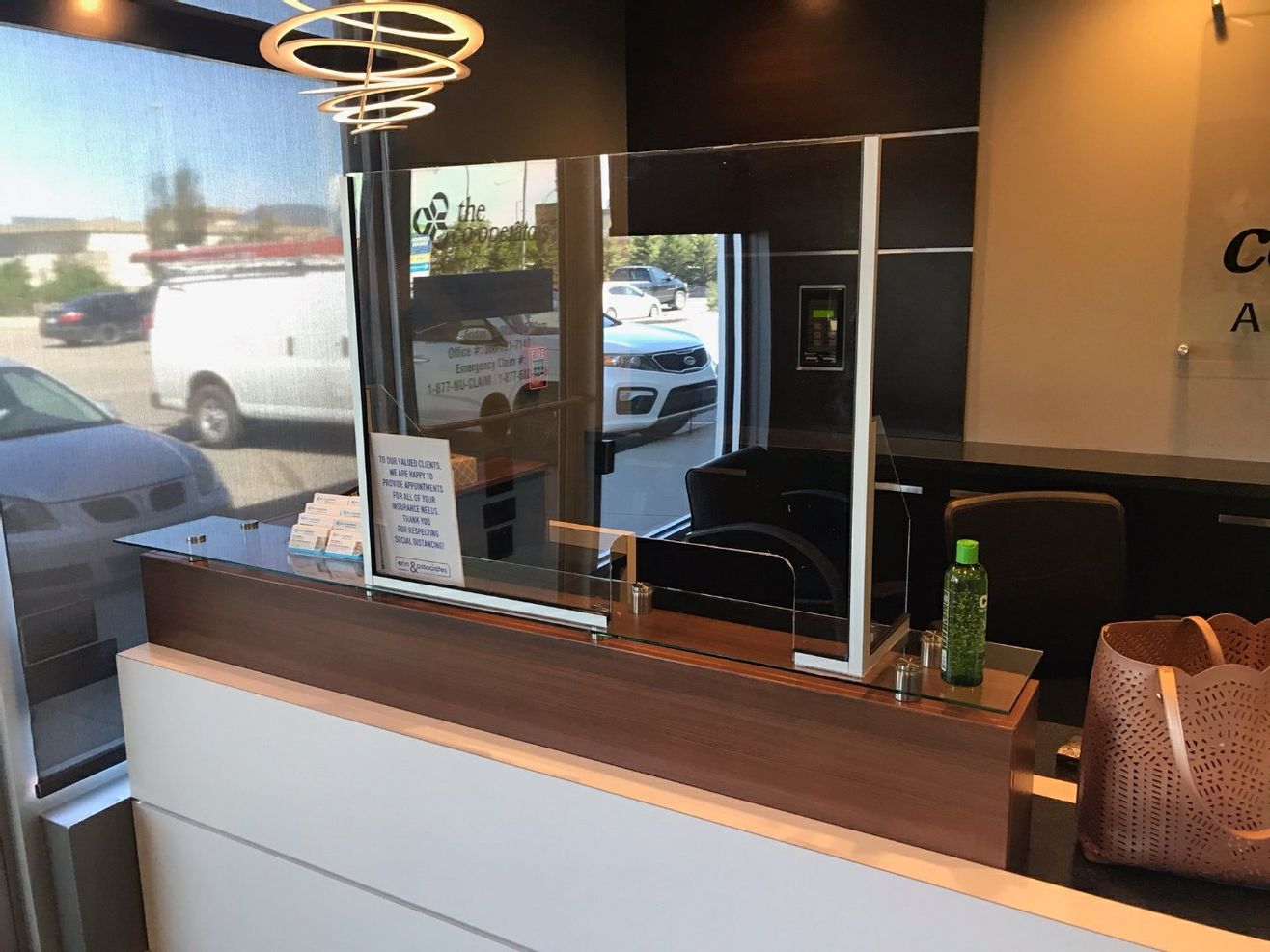 Glass Partitions Regina | Counter Barriers Regina | Office Glass Partitions