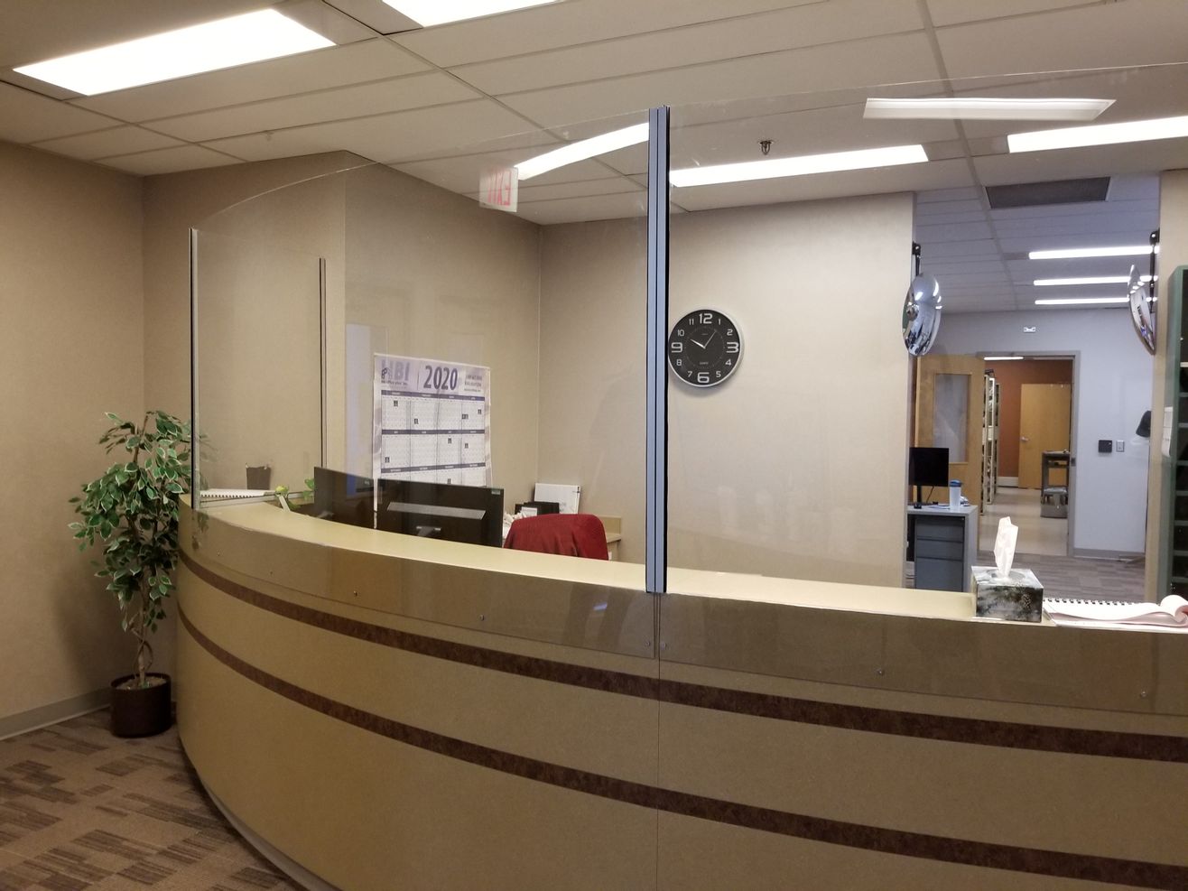 Glass Partitions Regina | Counter Barriers Regina | Office Glass Partitions