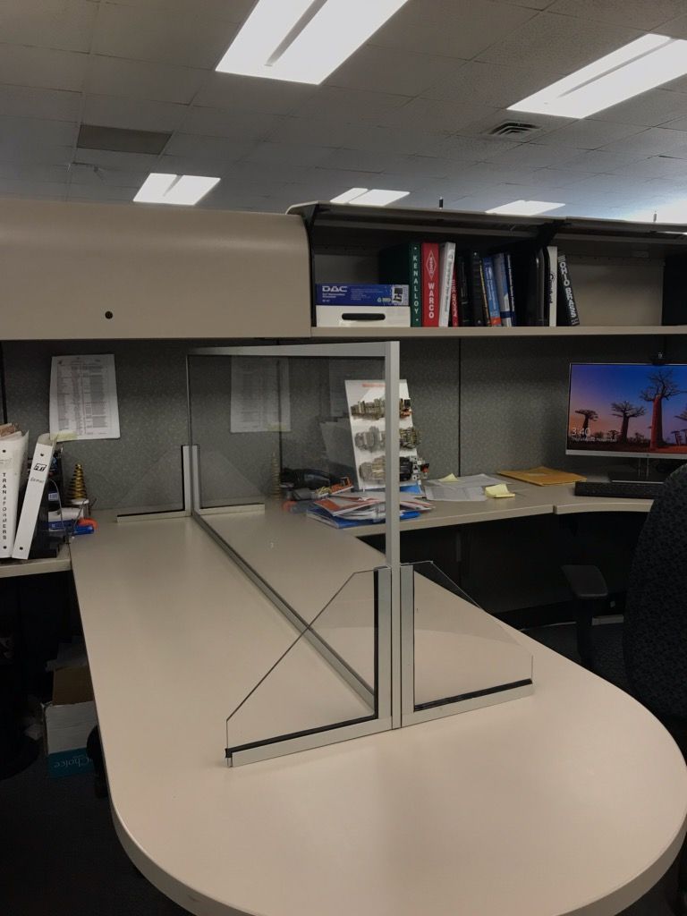 Glass Partitions Regina | Counter Barriers Regina | Office Glass Partitions