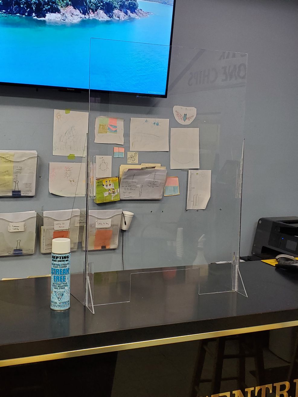 Glass Partitions Regina | Counter Barriers Regina | Office Glass Partitions