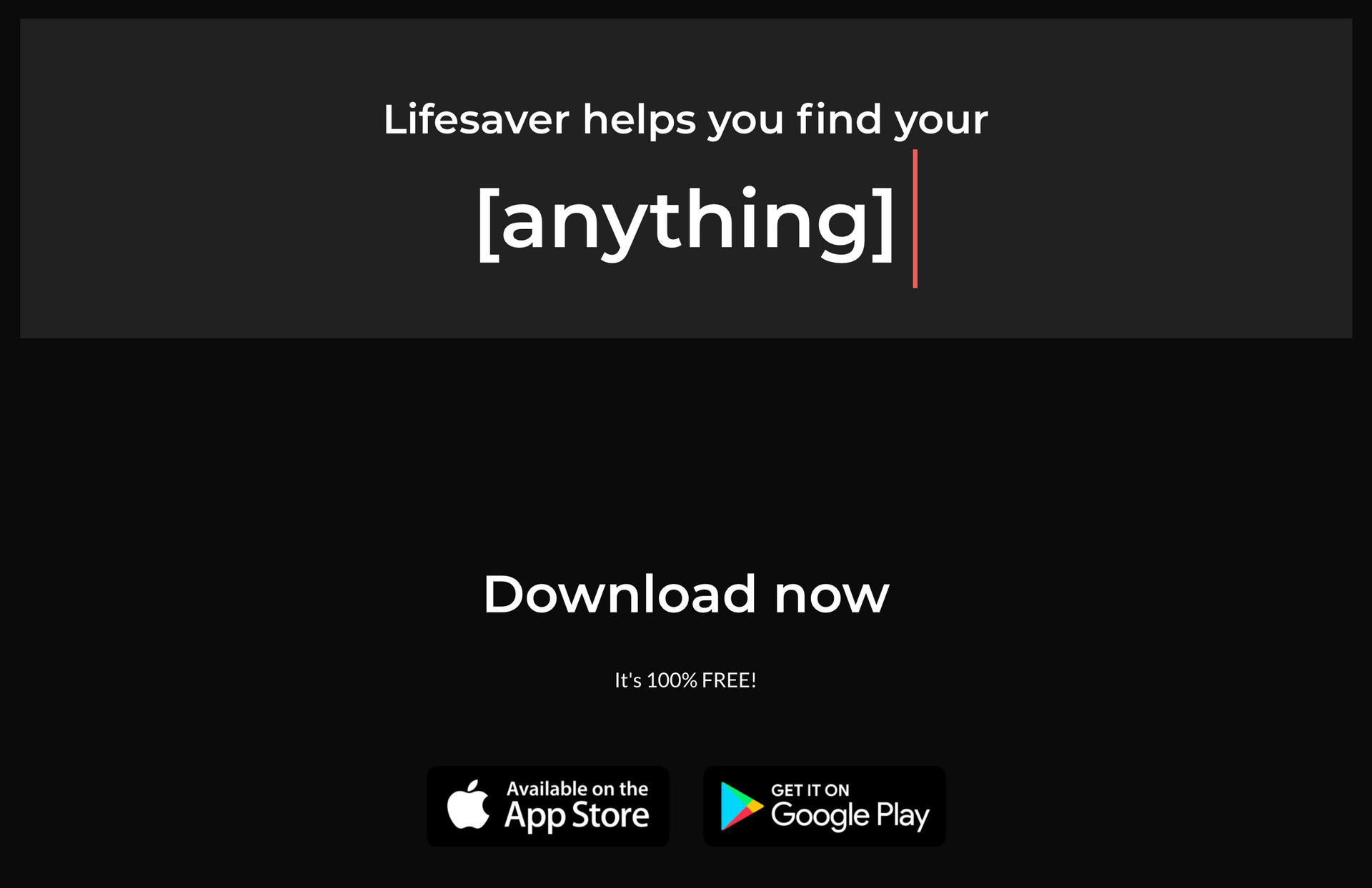 Download the Free Lifesaver App - iOS and Android | Lifesaver
