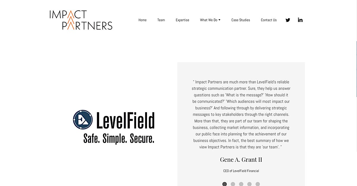 Impact Partners | Testimonials