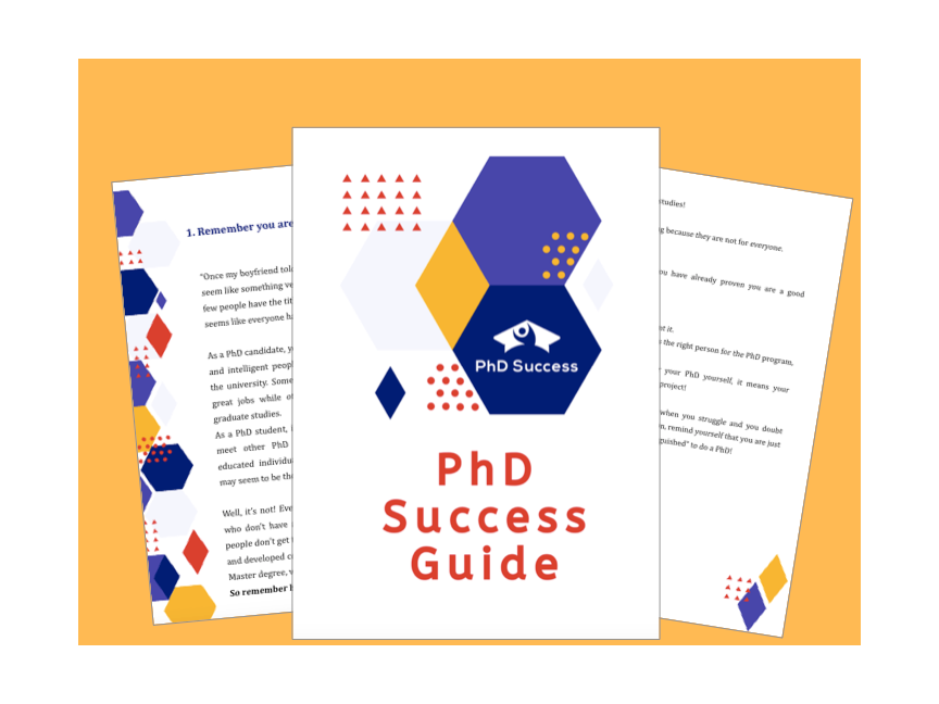 PhD Success | Support for PhD students