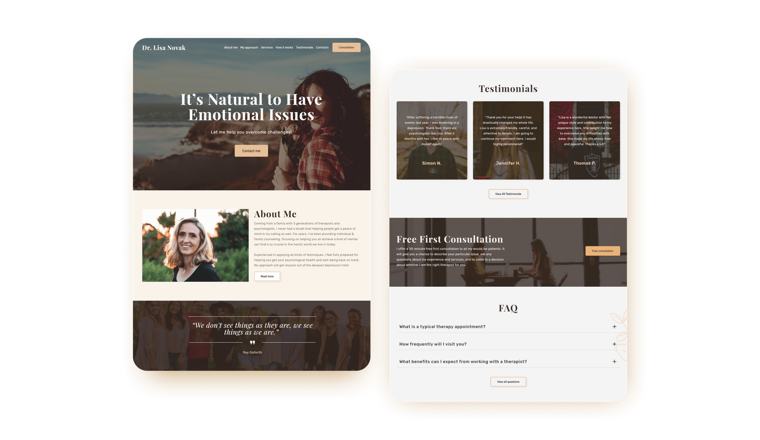 Science Website Templates 2020 | Weblium