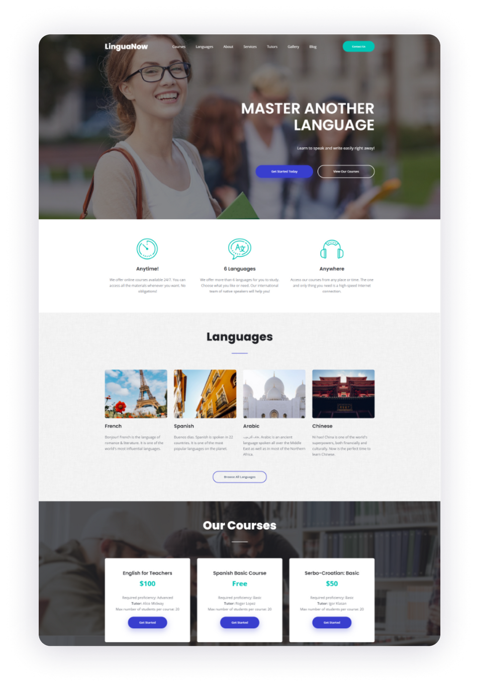 Free Website Builder for Students | Weblium