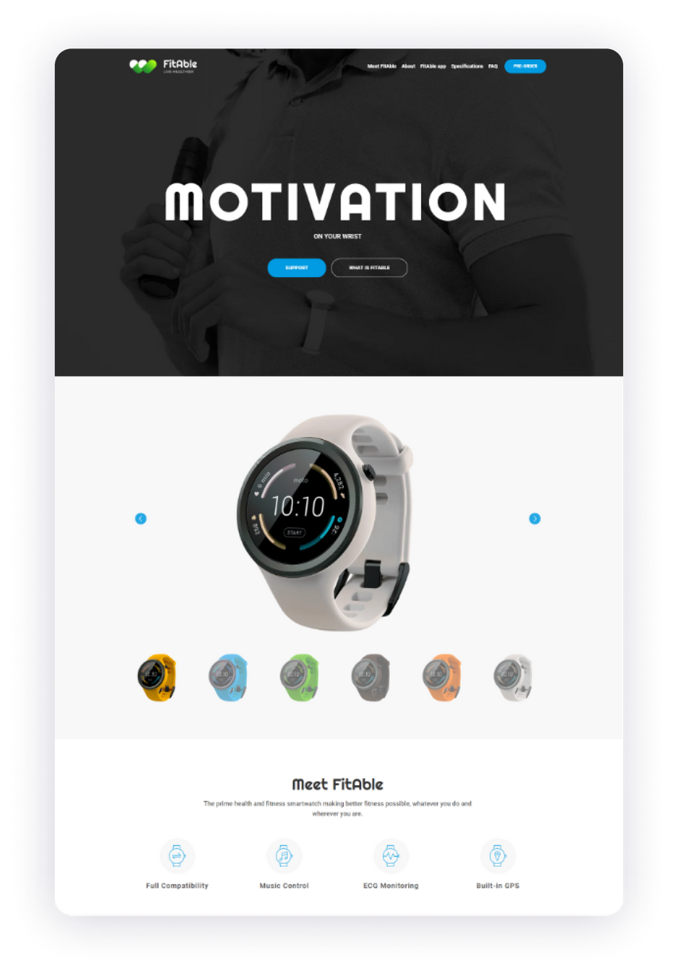 Free Website Templates | Weblium