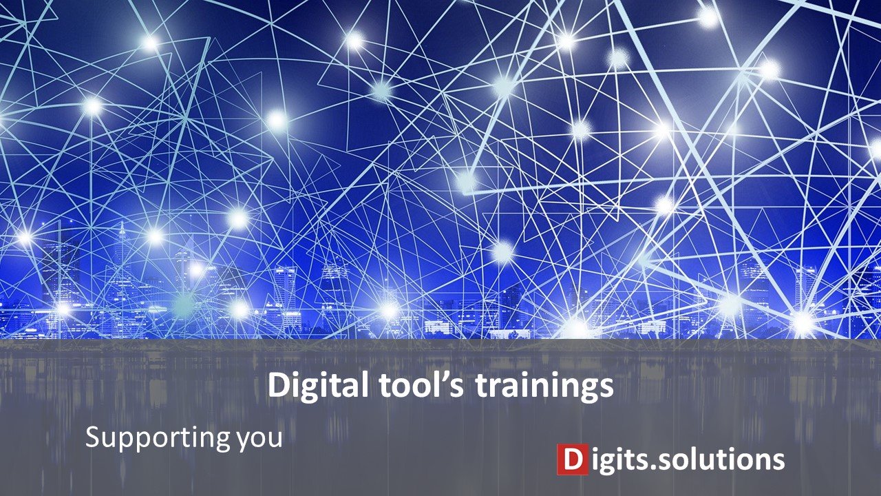 Training on digital tools for companies