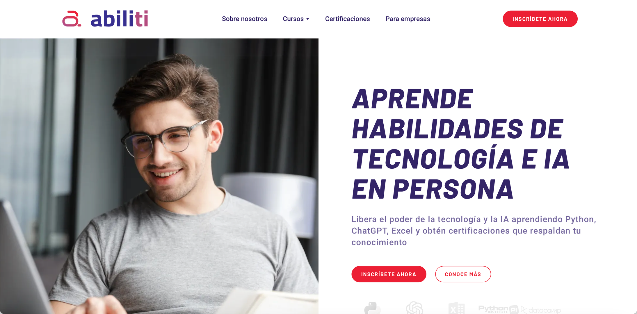 Abiliti | Academia de tecnología, IA y análisis de datos