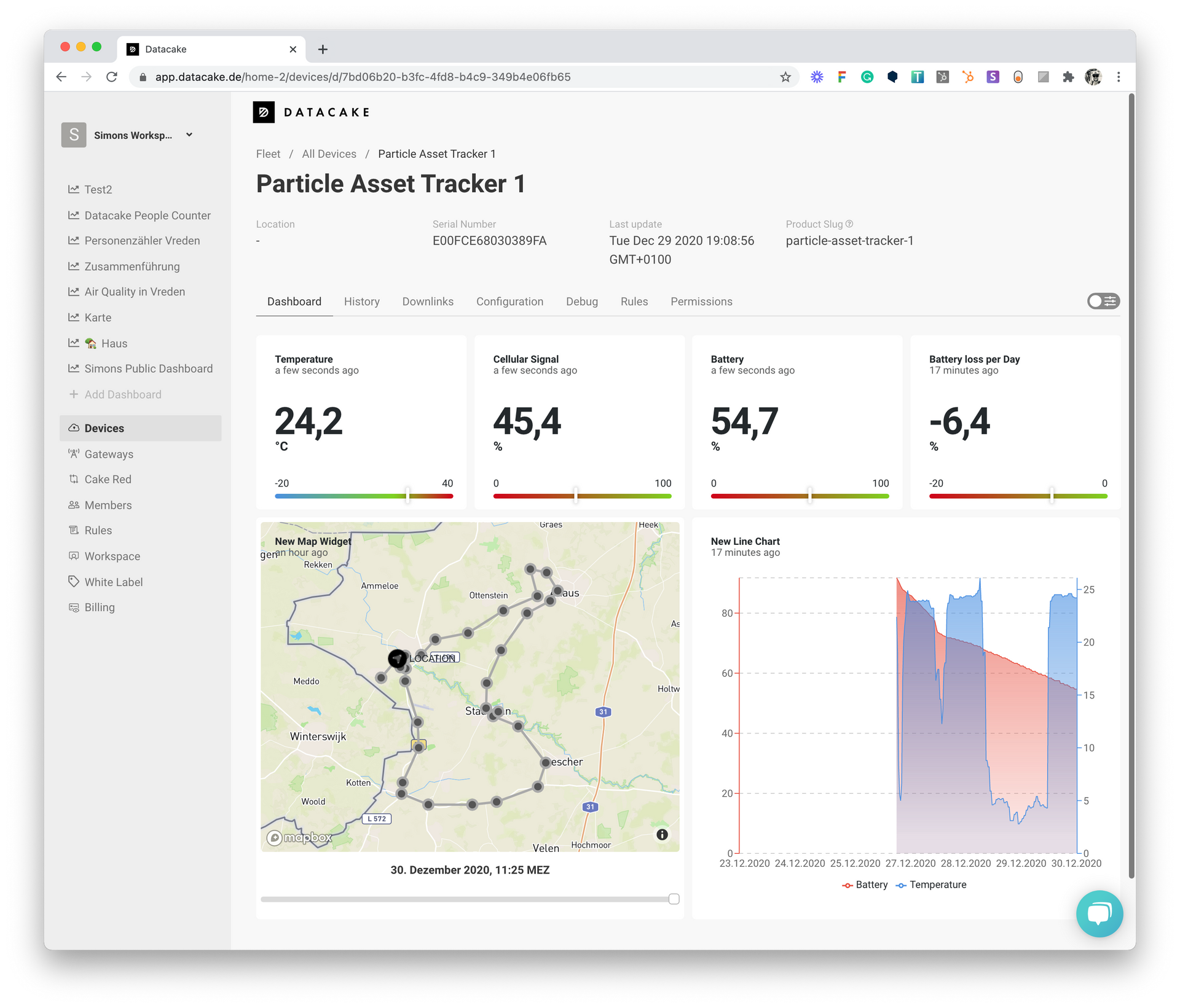 Datacake | IoT Plattform Anbieter | LoRaWAN Datacake | IoT Plattform Anbieter | LoRaWAN