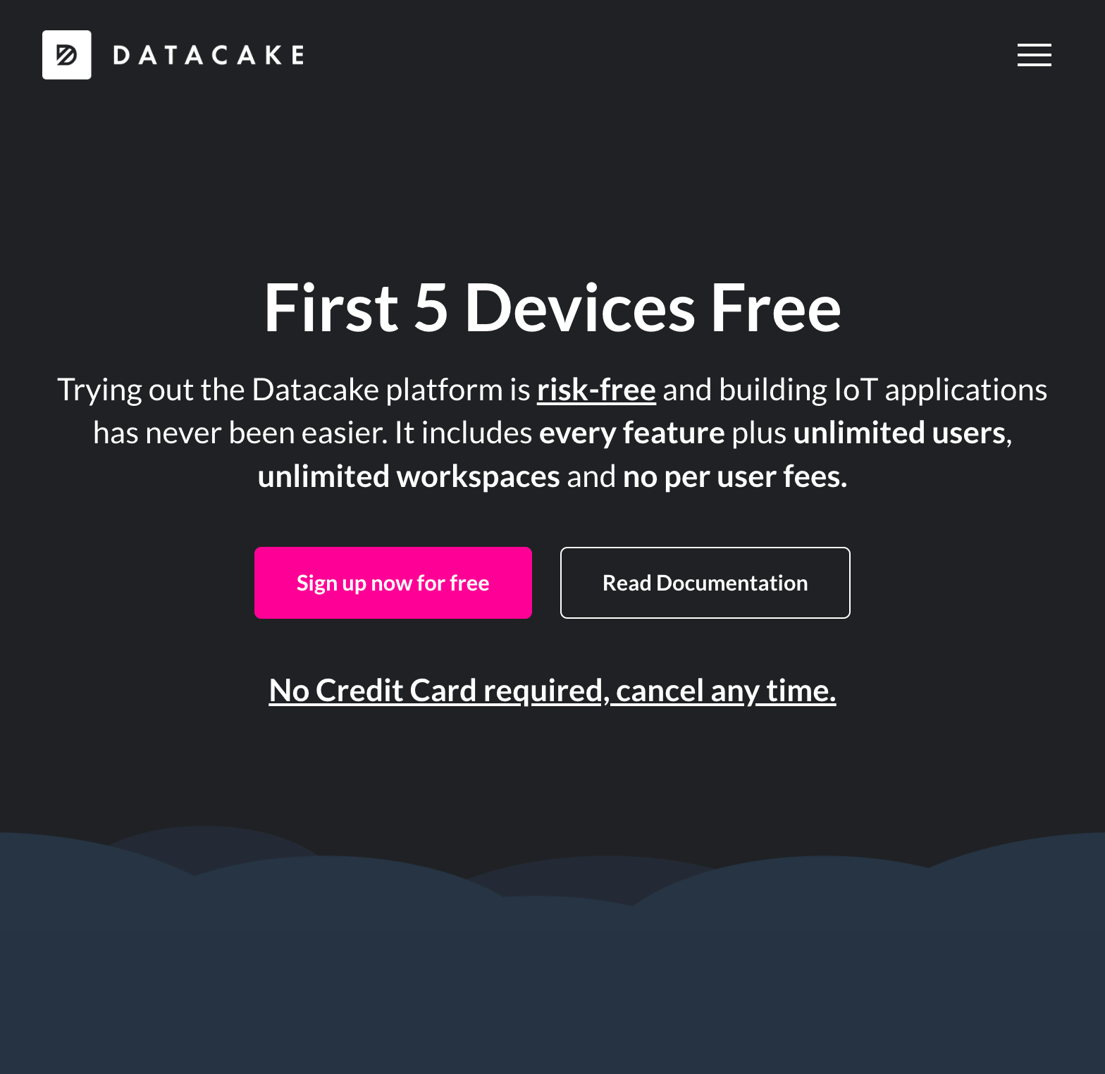 Pricing | Datacake IoT Platform