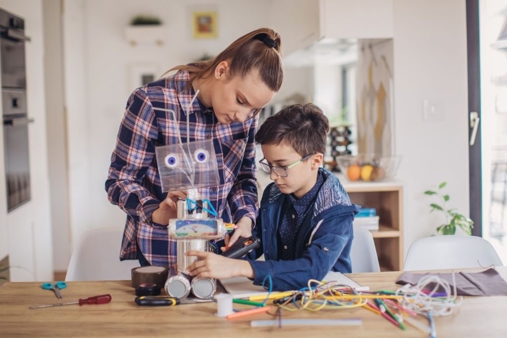 DIY At-home Robotics Projects for Kids Made From Household Items
