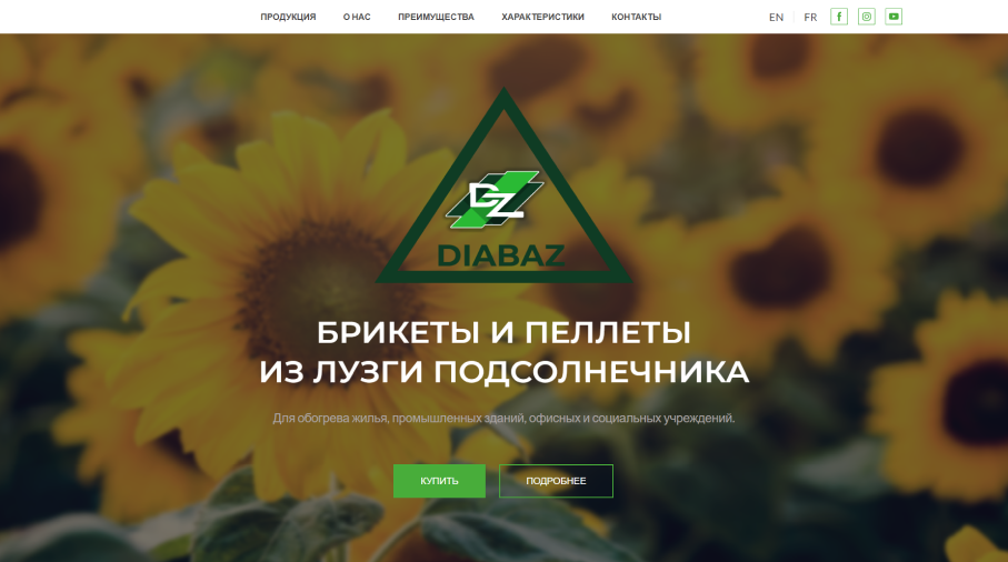 Брикеты и пеллеты из лузги подсолнечника