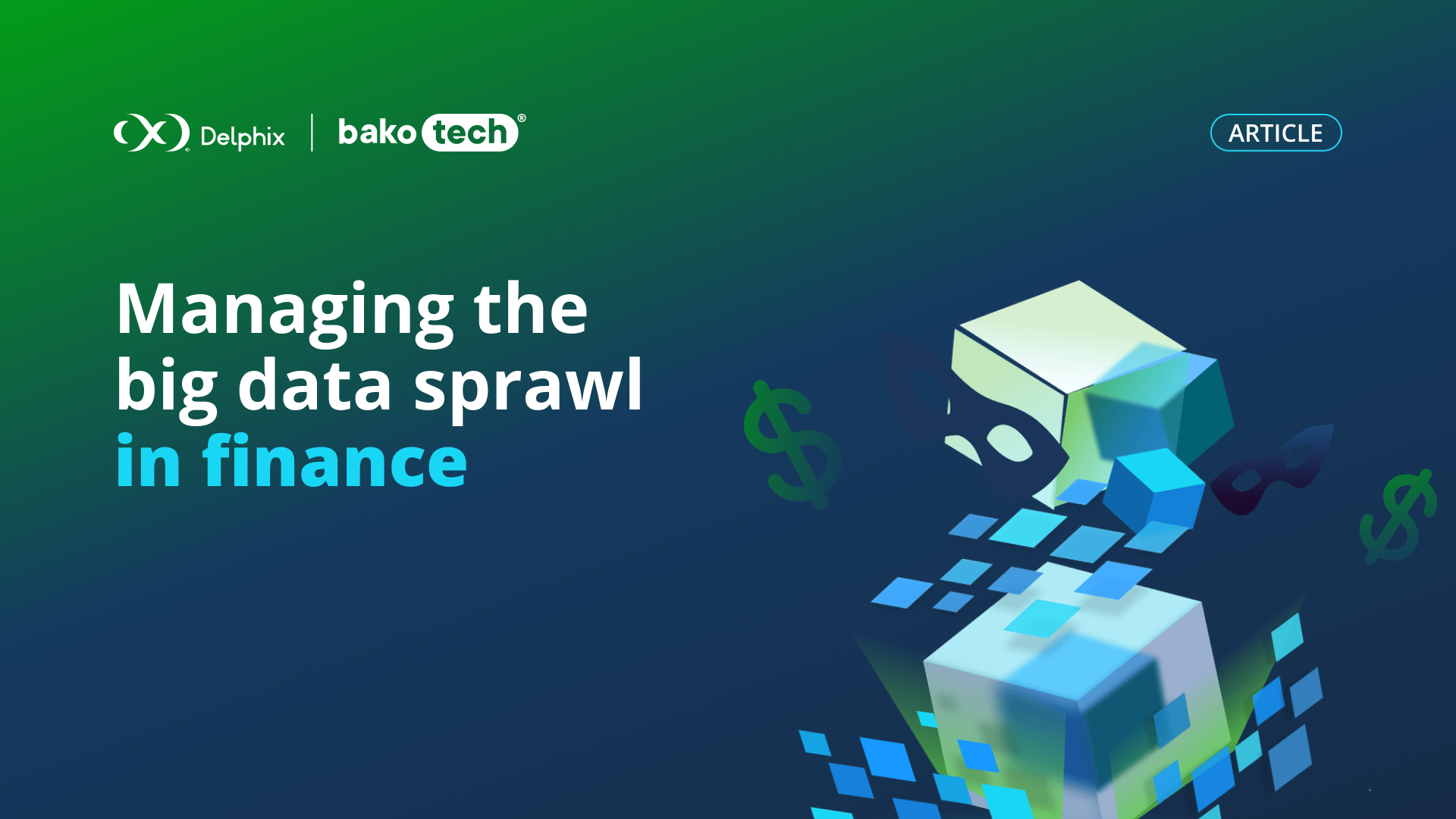 Managing the big data sprawl in finance Managing the big data sprawl in finance