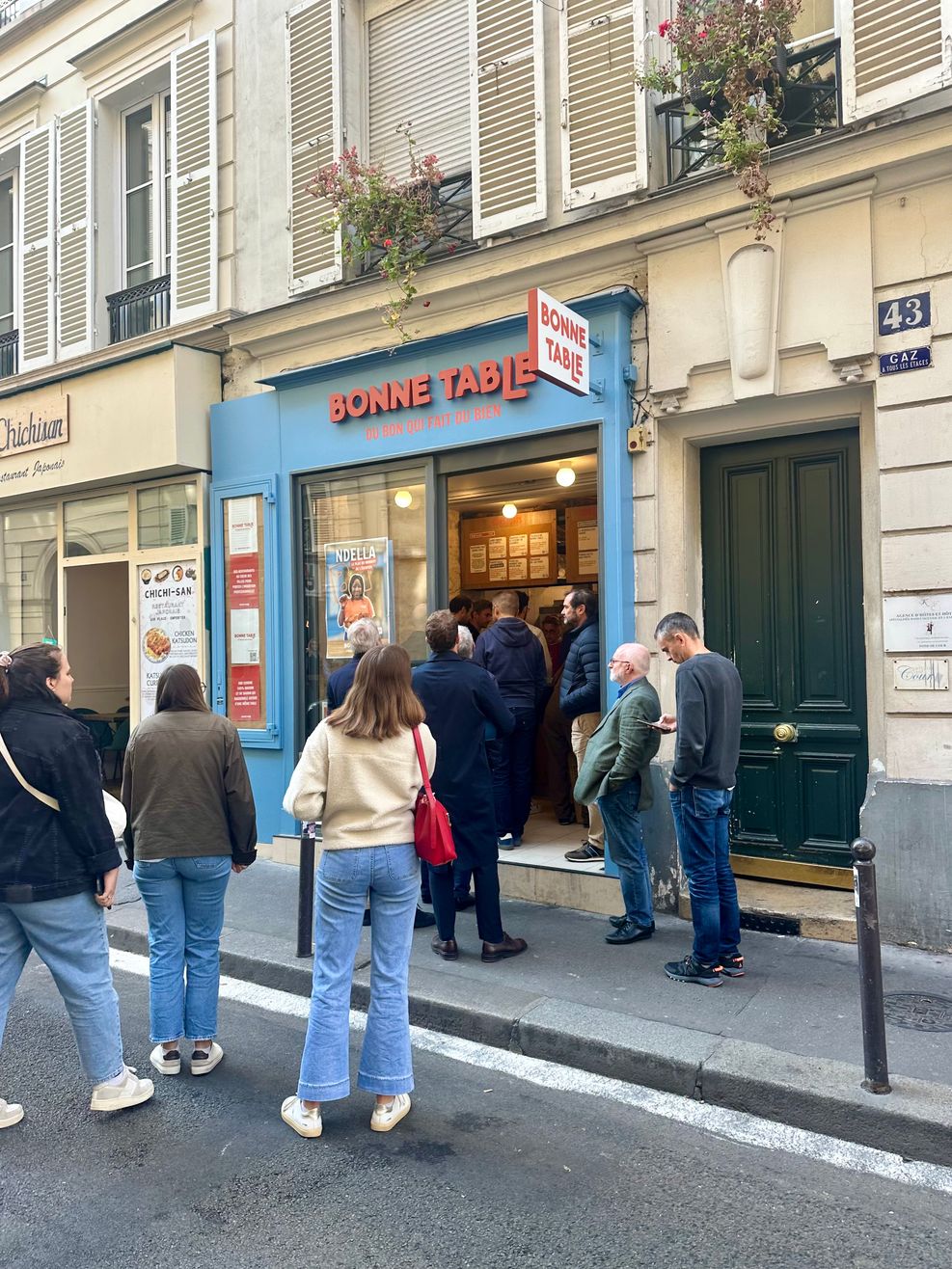 Bonne table - Notre carte