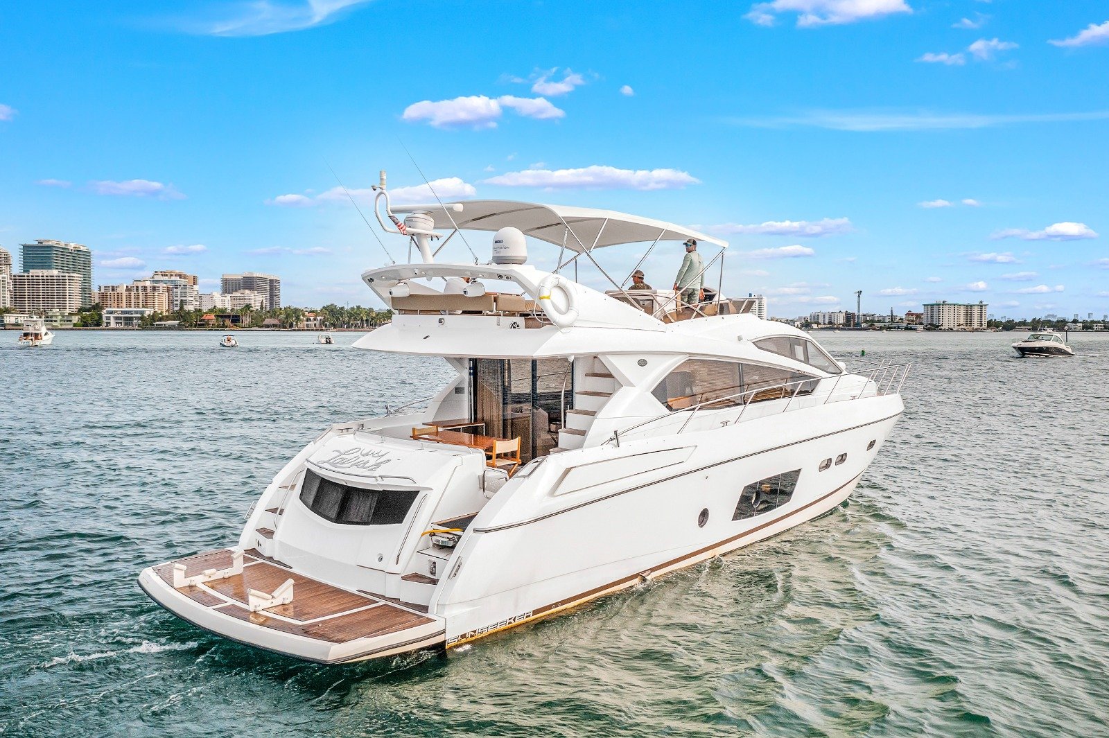 Alquiler de yate Sunseeker de 70 pies en Miami