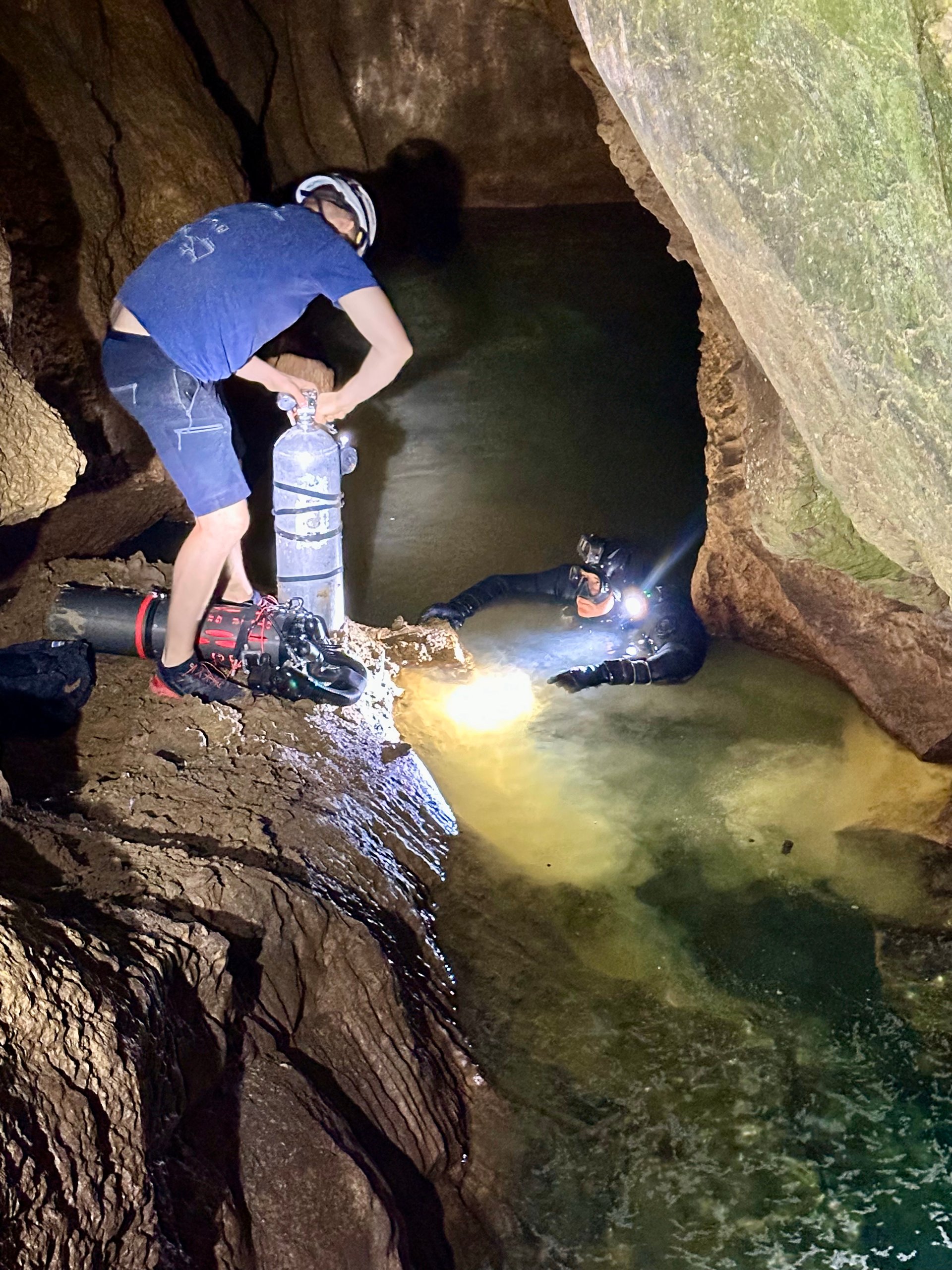 Underwater caves of Portugal