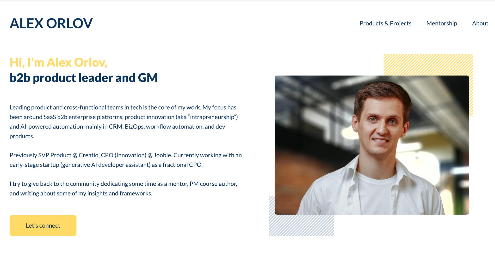 Alex Orlov - b2b product leader & GM