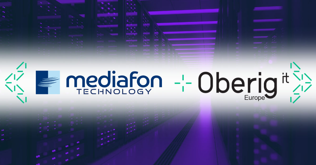 Oberig IT becomes the official distributor of Mediafon Techn