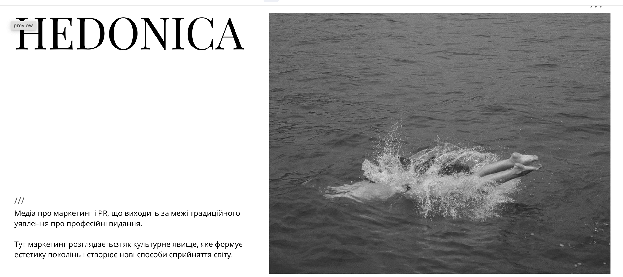 Hedonica Journal — культурне медіа про маркетинг та PR